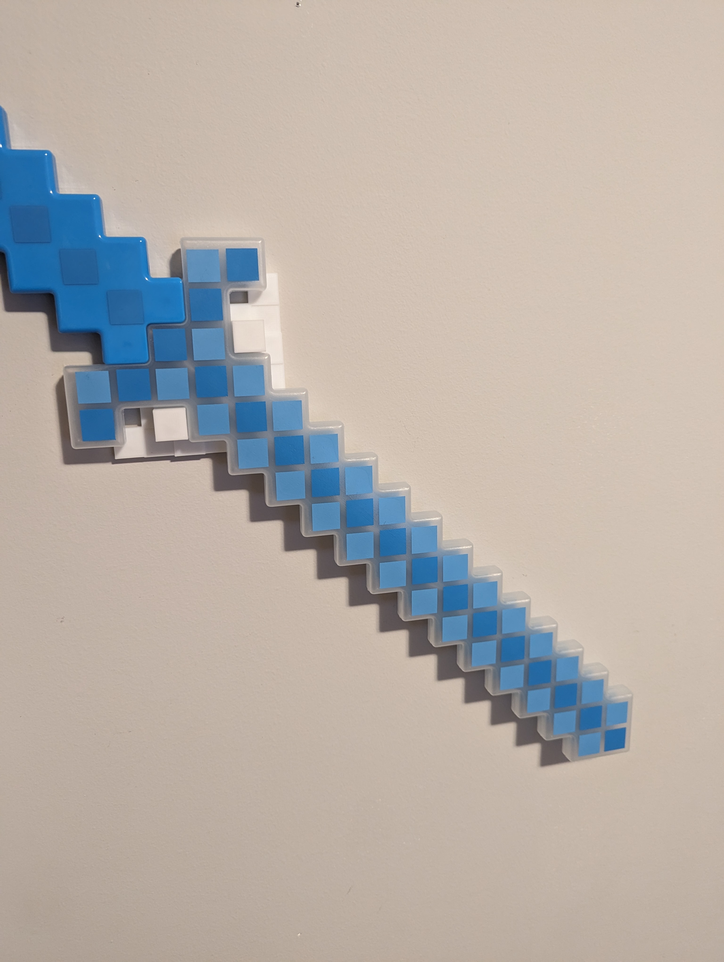 Minecraft Sword Wall Mount by Trilby | Download free STL model ...