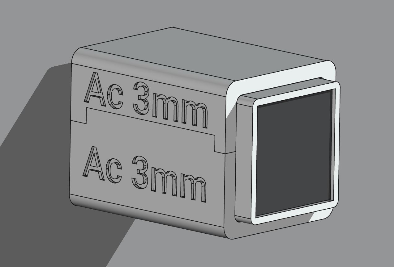 Airbus A320 Korry style switch for 3mm panels by Mark Ayton [MANTOGA ...