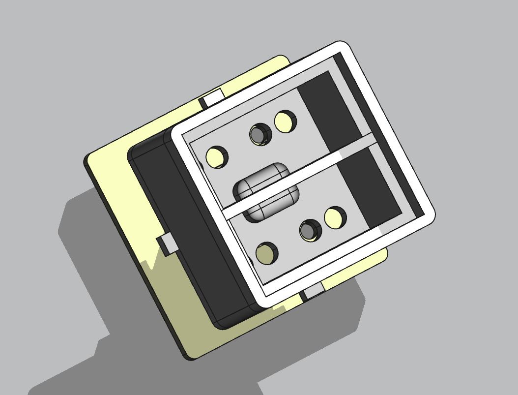 Airbus A320 Korry style switch for 3mm panels by Mark Ayton [MANTOGA ...