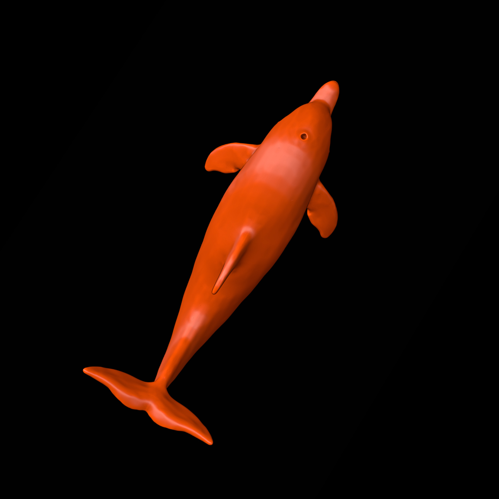 Dolphin Figure by magann | Download free STL model | Printables.com