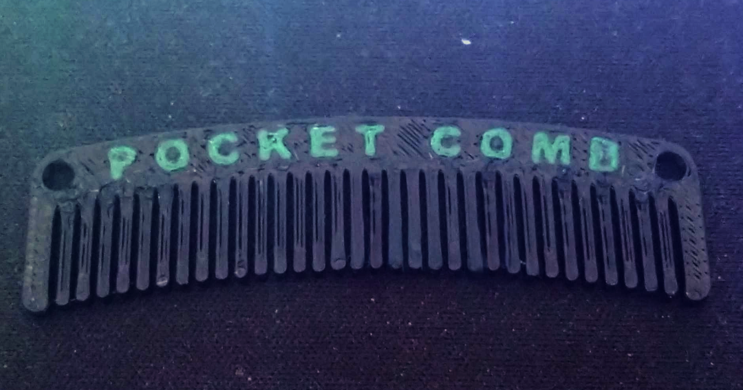 Pocket Comb Multicolor AMS by walloper3 | Download free STL model ...