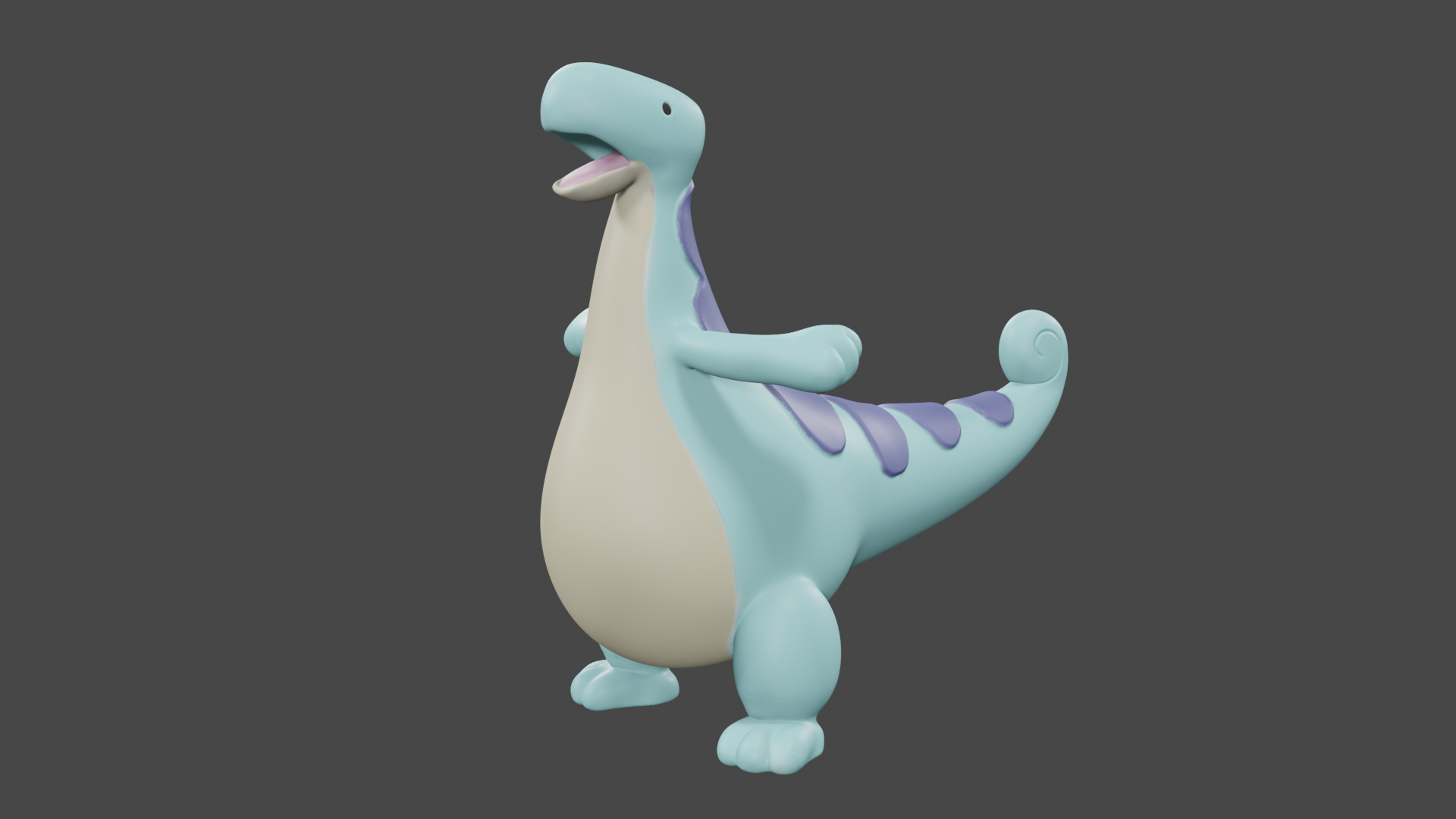 Palworld inspired, Relaxaurus, Tabletop DnD miniature by ...