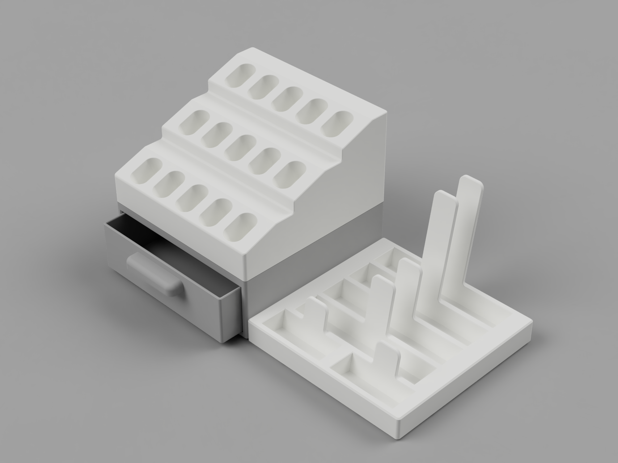 Desk Organizer by JF-Design | Download free STL model | Printables.com