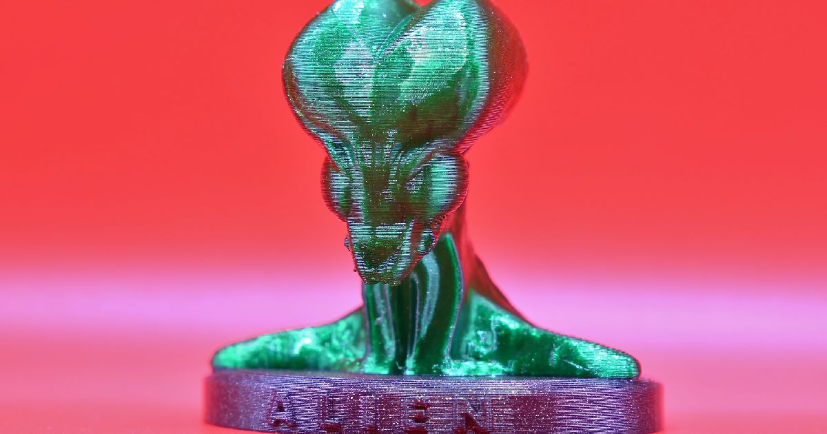 Alien skull by 3D PRINT | Download free STL model | Printables.com