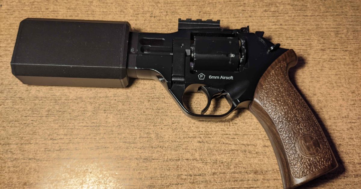 Airsoft Chiappa Rhino Suppressor por Thor | Descargar modelo STL ...