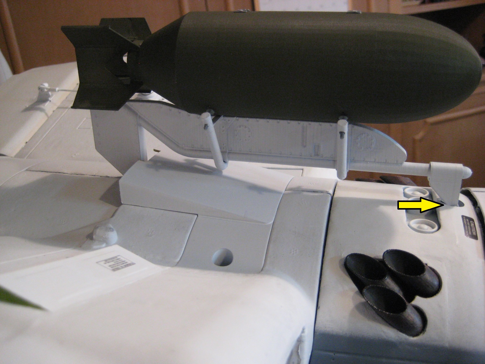 Brewster Bomb Rack for FlightLine 1600mm F4u Corsairs by Stevie ...