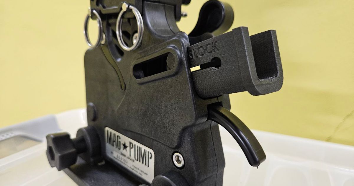 Glock magazine adapter for MagPump 9mm von DimaSN | Kostenloses STL ...