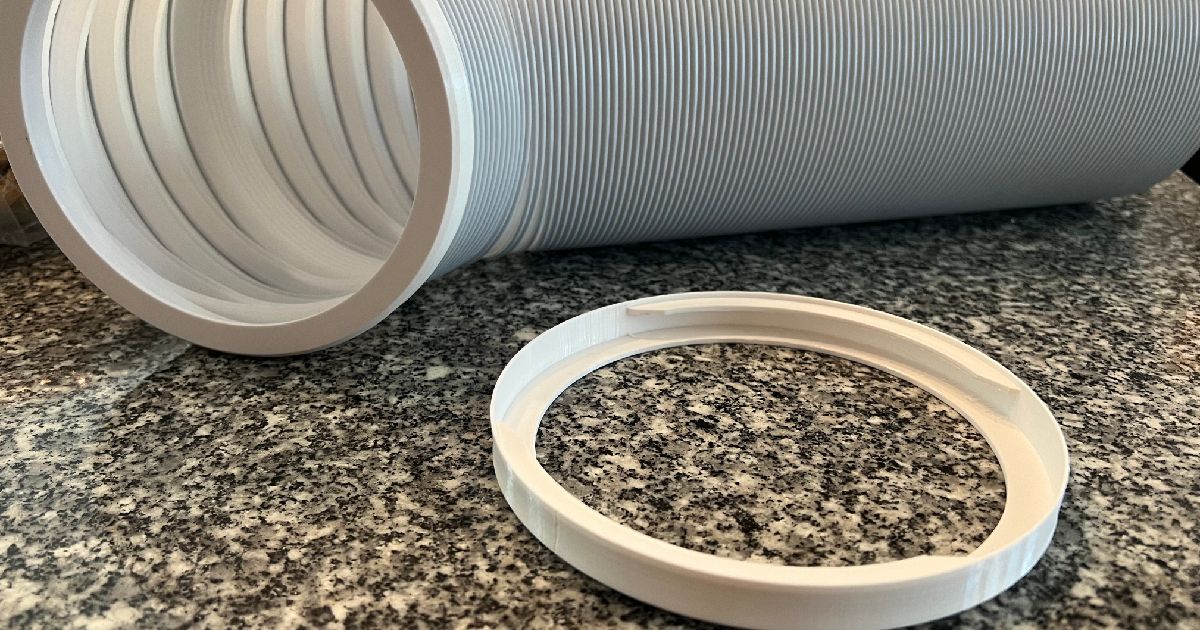 Air Conditioner Exhaust Hose Ring for Toshiba and Others by Breit Ideas ...