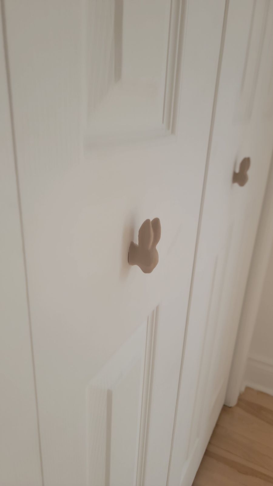 Bunny rabbit drawer knobs by TK | Download free STL model | Printables.com