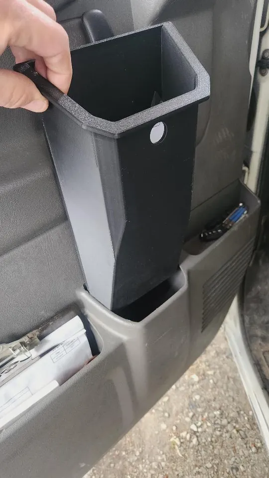 Chevy express door panel garbage can by TwistedMrK | Download free STL ...