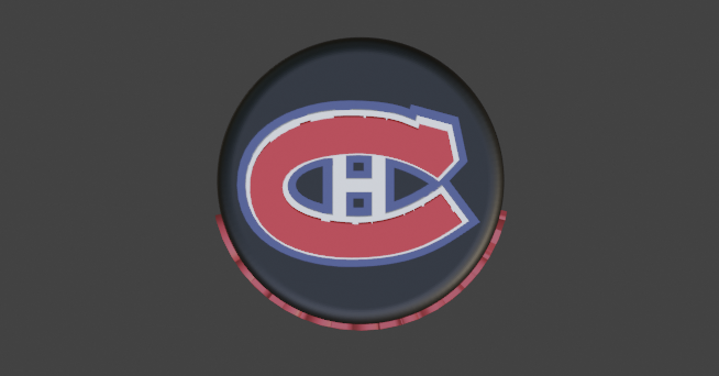 Regulation Size Canadiens Souvenir STL File Montreal Canadiens HOCKEY ...