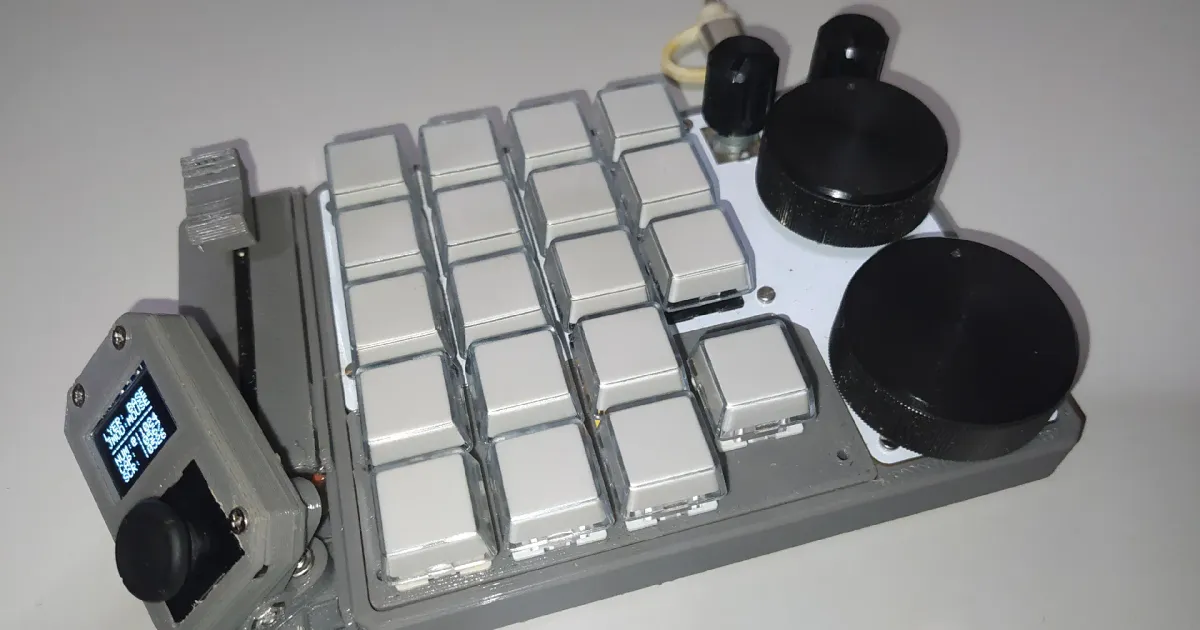 cxt_19e4 macropad by sleepink | Download free STL model | Printables.com