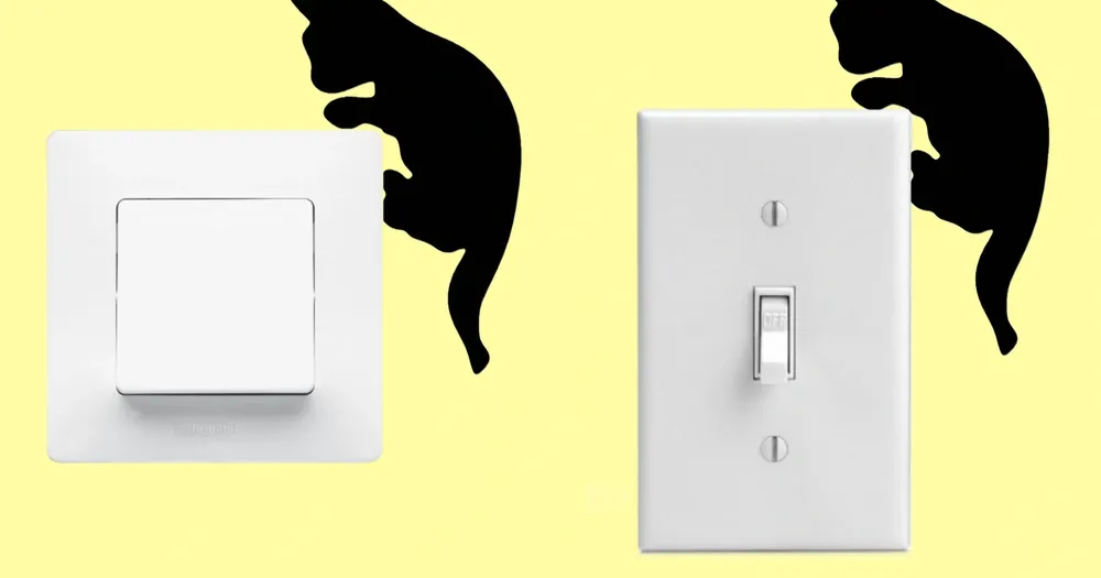 Clinging cat light switch design BY:Ladamtla by Jose Luis Arevalo ...