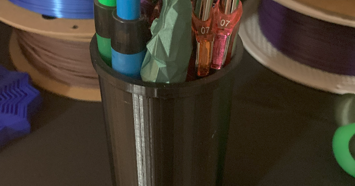 Pen Holder by builder26 | Download free STL model | Printables.com