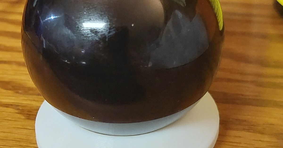 Sphere display base by Glenn Brockett | Download free STL model ...