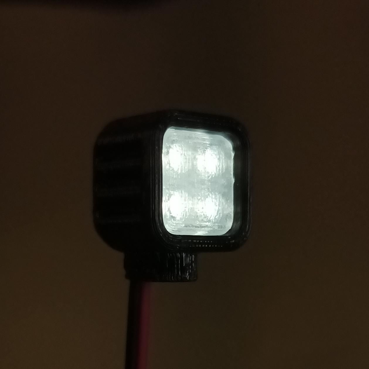 2x2 LED scale auxiliary light by ikletti | Download free STL model ...