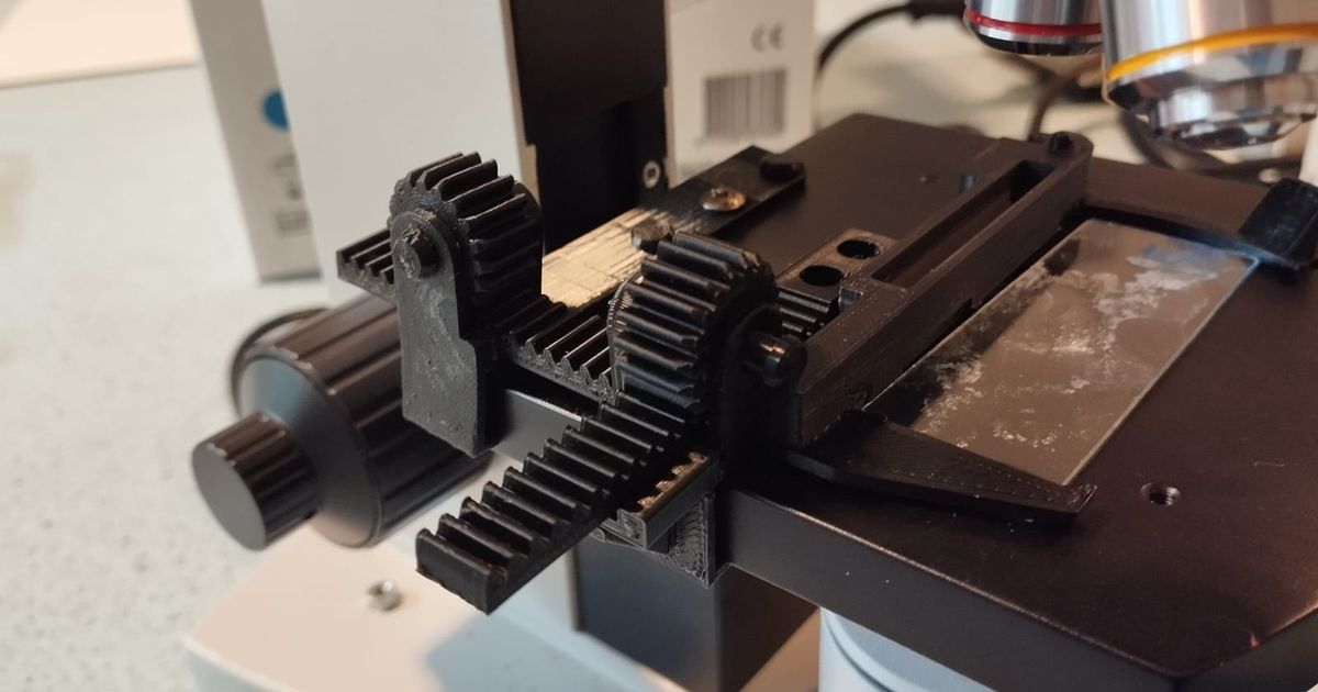 Standard microscopy table by Etienne23 | Download free STL model ...