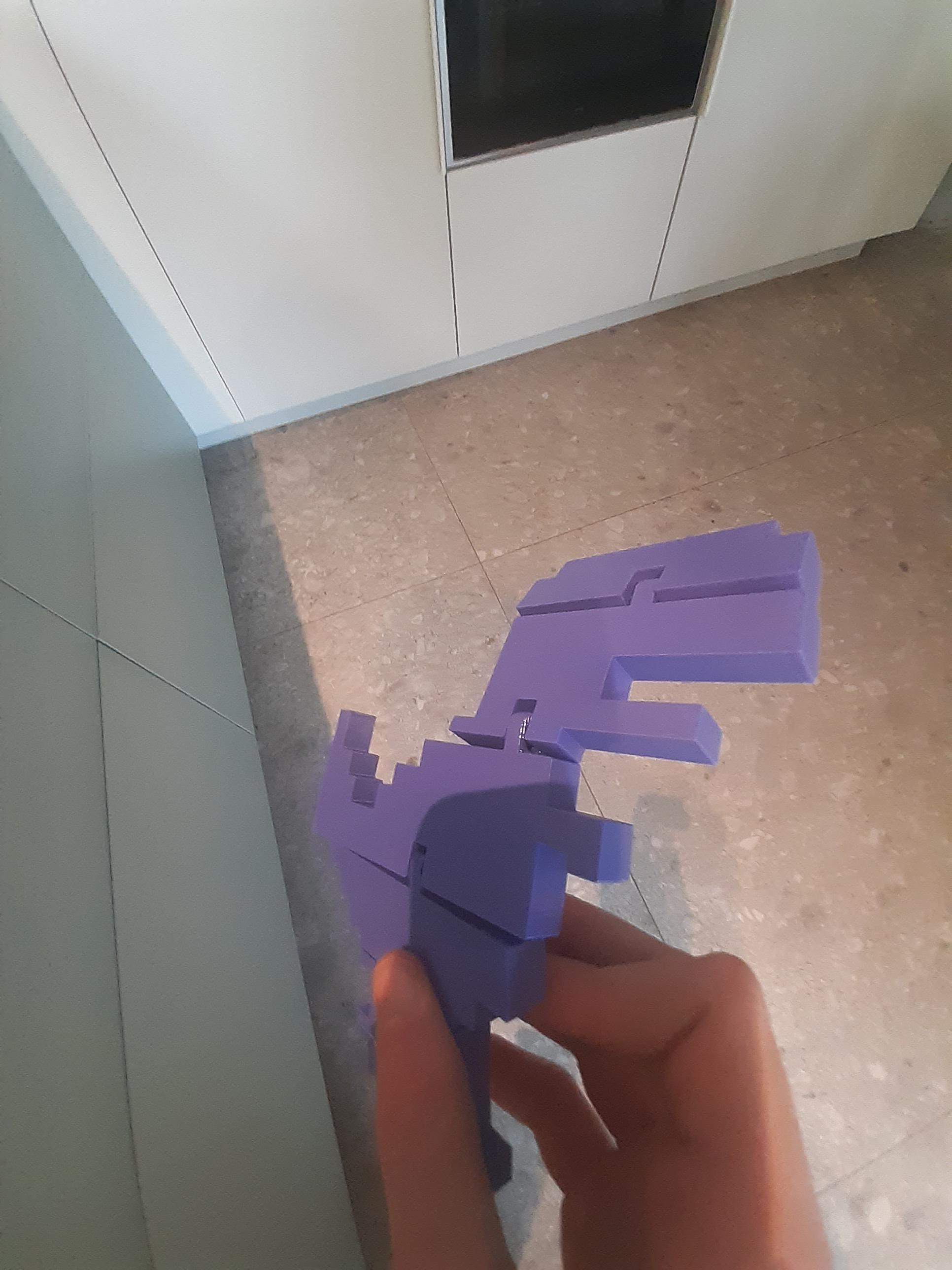 Flexi chrome dino by GHEIRMAN | Download free STL model | Printables.com