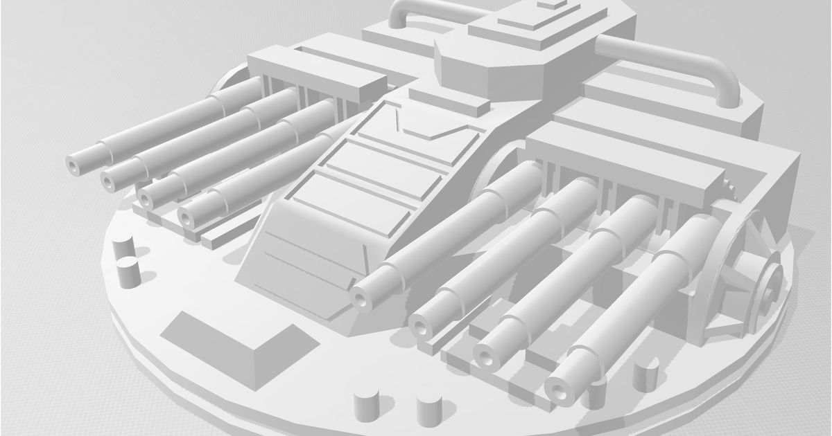 STAR DESTROYER OCTUPLE TURBO BLASTER by edgarcia407fl | Download free ...