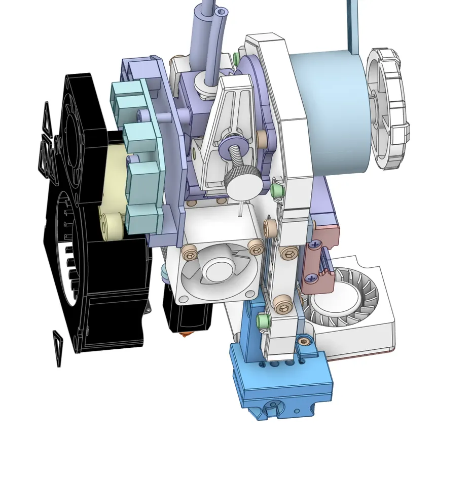 SOVOL SV08 CN3D Shroud by Nadir @ CN3D | Download free STL model ...