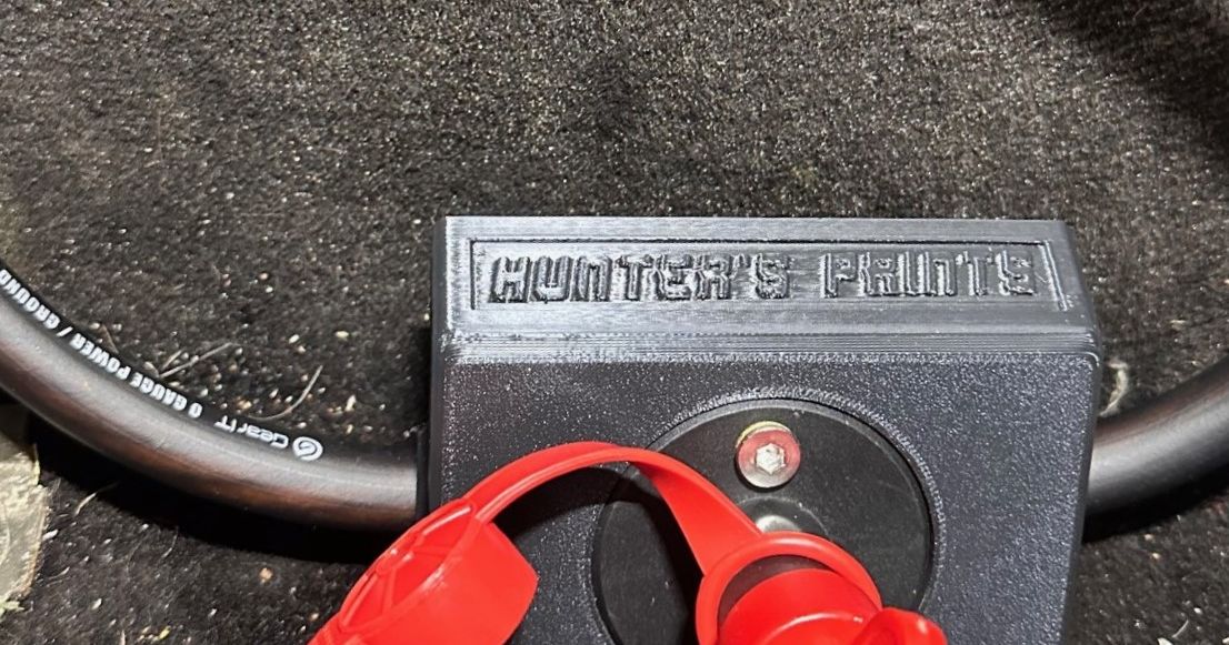 In-line Battery Kill Switch Box ~ 0-Gauge cable by Hunter's Prints ...