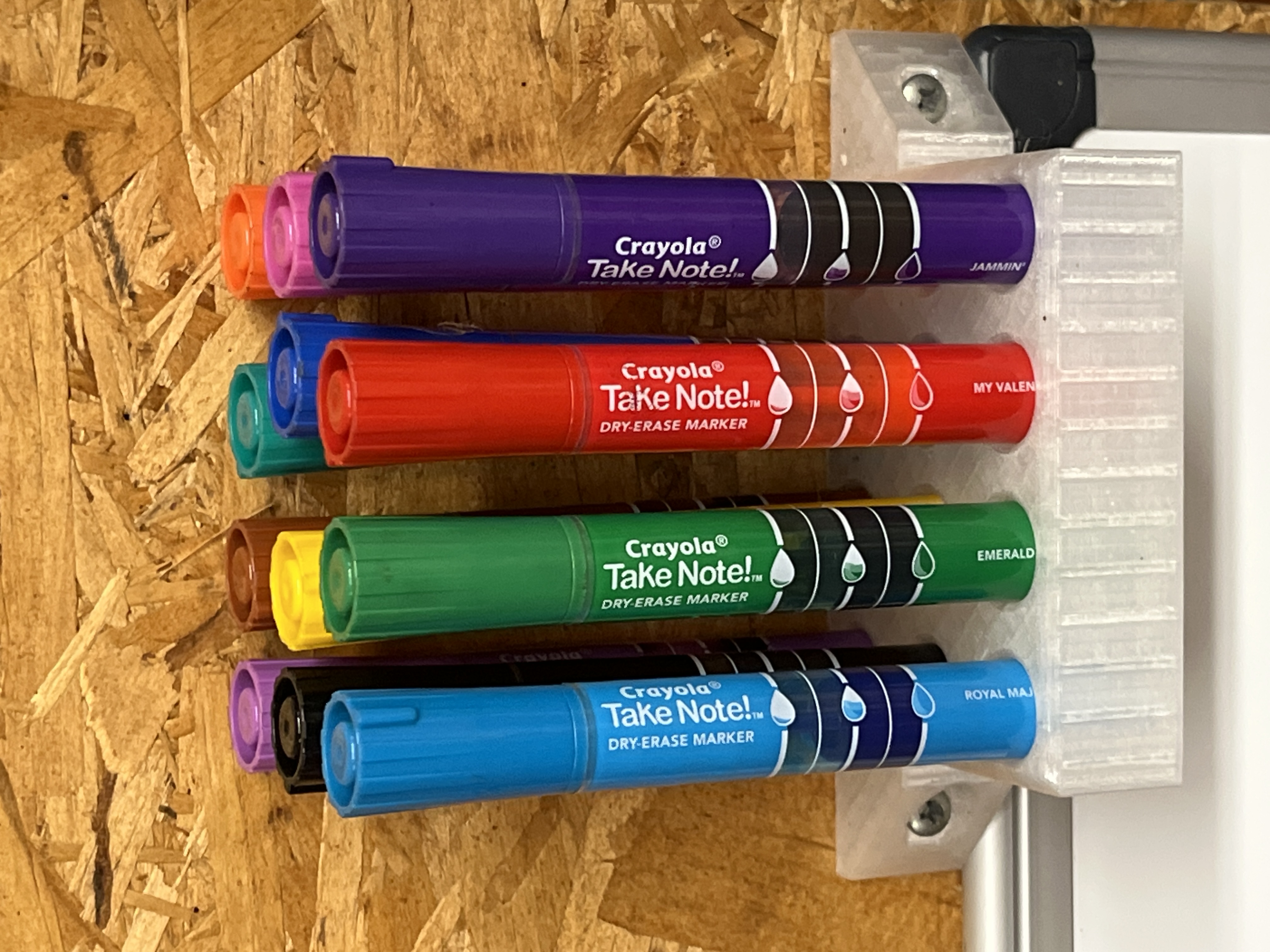 Dry Erase Marker Holder by Alloysome | Download free STL model ...