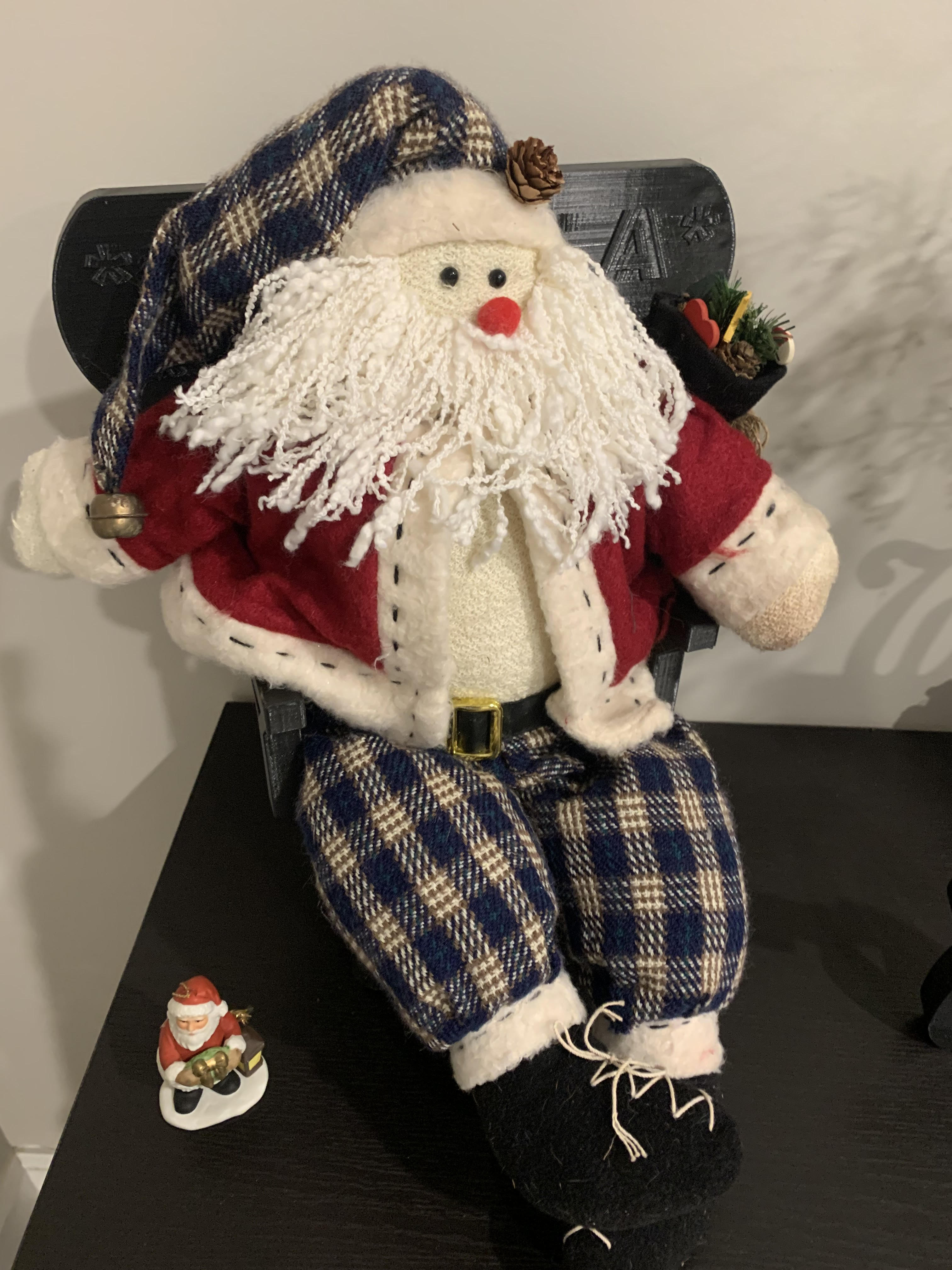 Santa's Chair by Wall Eye Solutions | Download free STL model ...