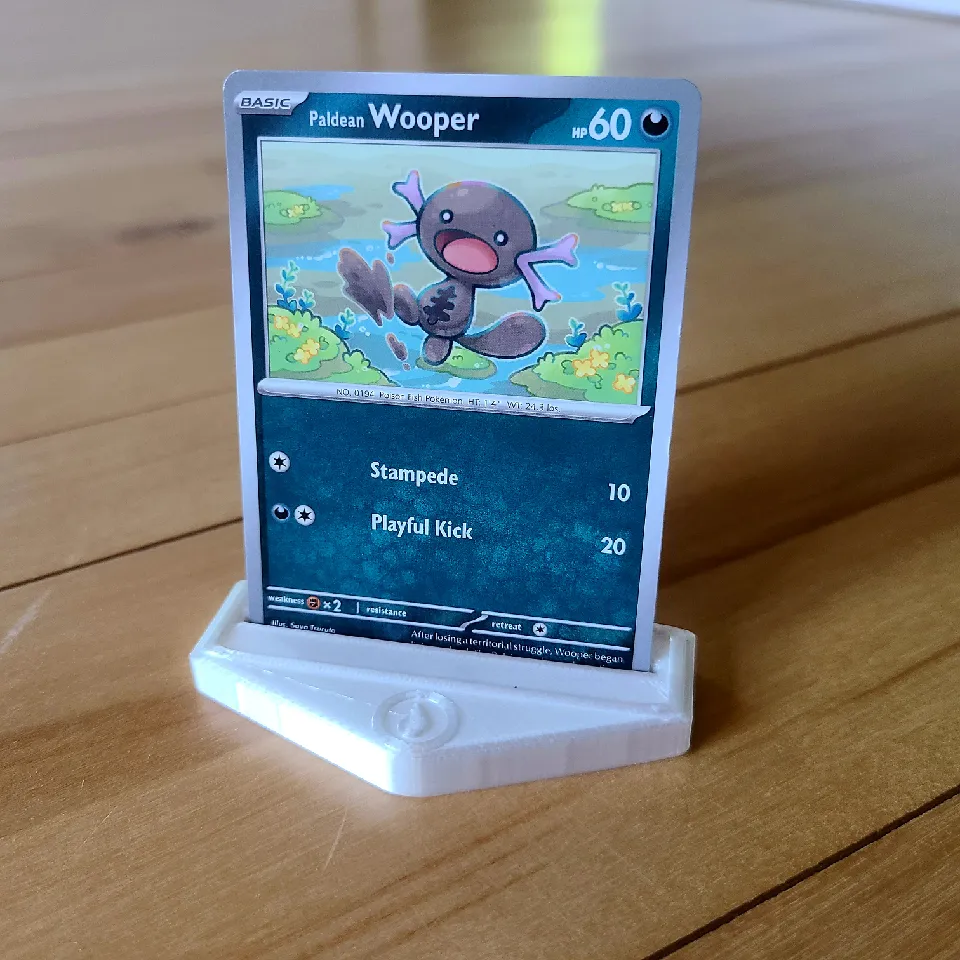 Pokemon Card Stand by maker_rachael | Download free STL model ...