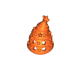 X-Mas Tree Tea Light by kaitain | Download free STL model | Printables.com