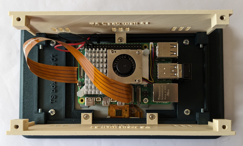 Raspberry Pi Touch Screen enclosure by Geoff_B_UK | Download free STL ...