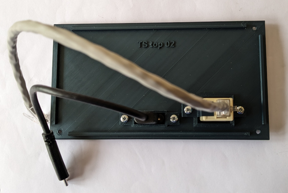 Raspberry Pi Touch Screen enclosure by Geoff_B_UK | Download free STL ...