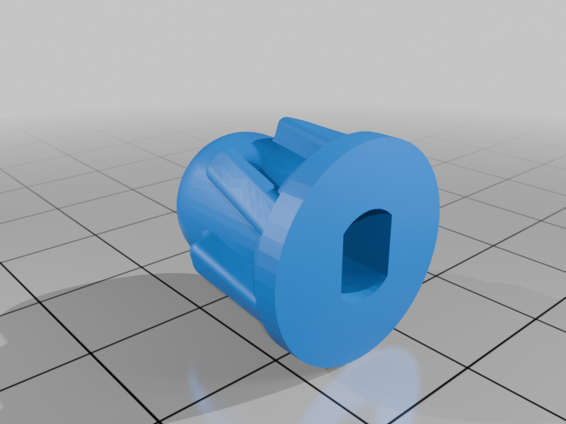 Toothed driver for the grater by brookito | Download free STL model ...