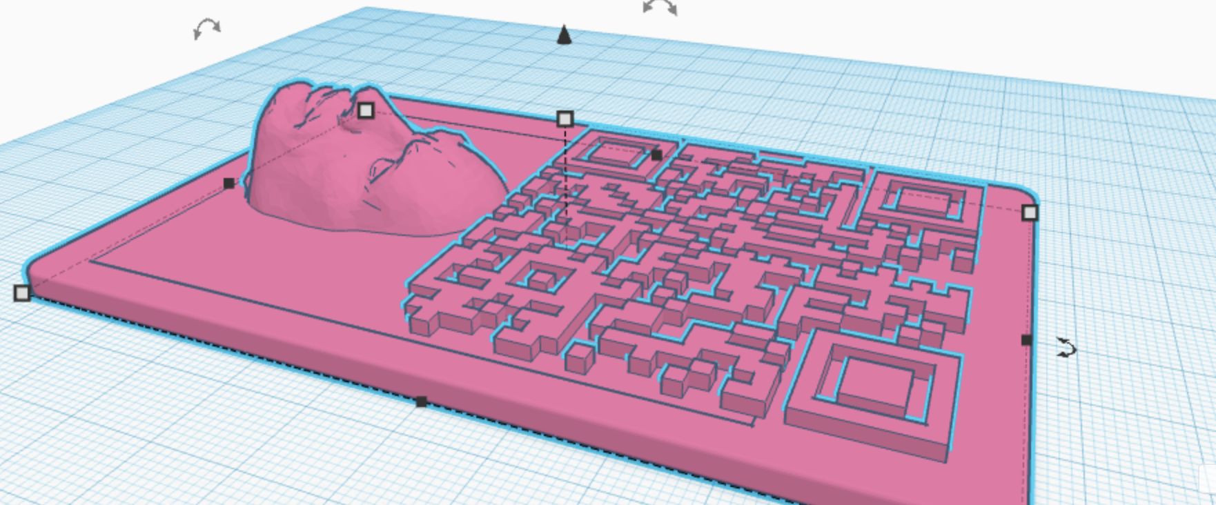 The Rock QR code by ejcupcake1234 | Download free STL model ...
