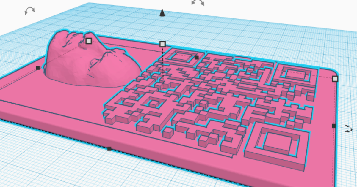 The Rock QR code by ejcupcake1234 | Download free STL model ...
