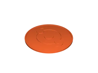 Sharingan Two Tomoe Coaster by AERO3D | Download free STL model ...
