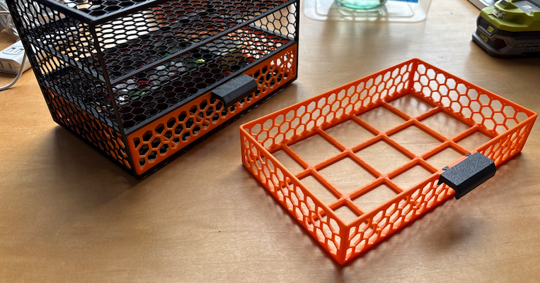 Gridfinity Modular Drawer System and Case with honeycomb walls von 駄目g ...