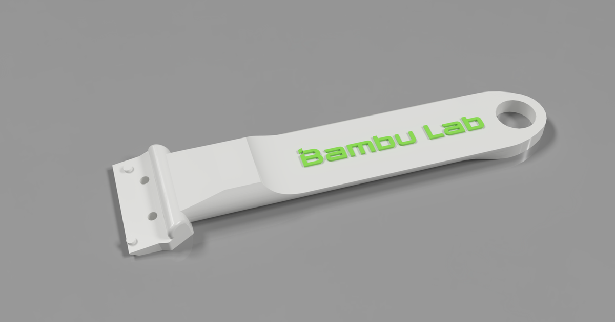Bambu Scraper Grip with a Hole for hanging von Phio79 | Kostenloses STL ...