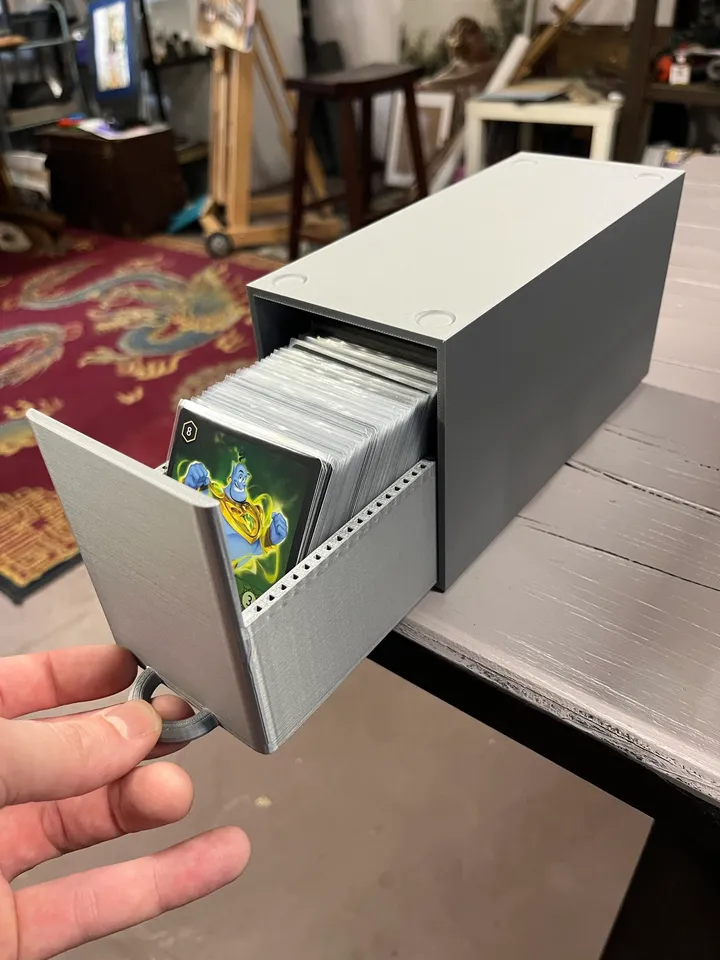 Stackable Trading Card Drawer with Divider by Dre Wizard | Download ...