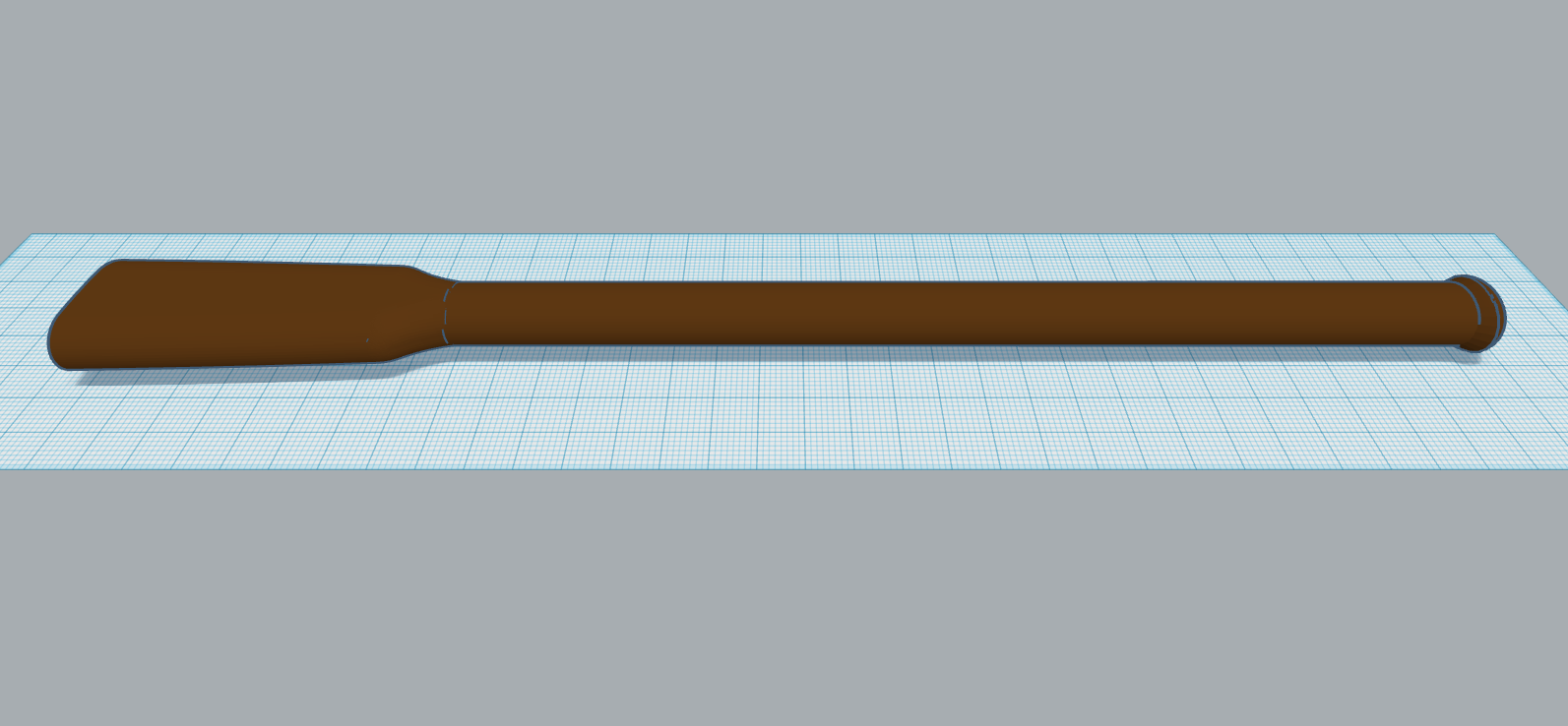 Basic Pickaxe Handle (36 inches) by Peter Ennist | Download free STL ...