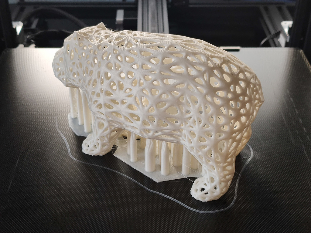 Hippo Mesh And Low Poly Figure by magann | Download free STL model ...