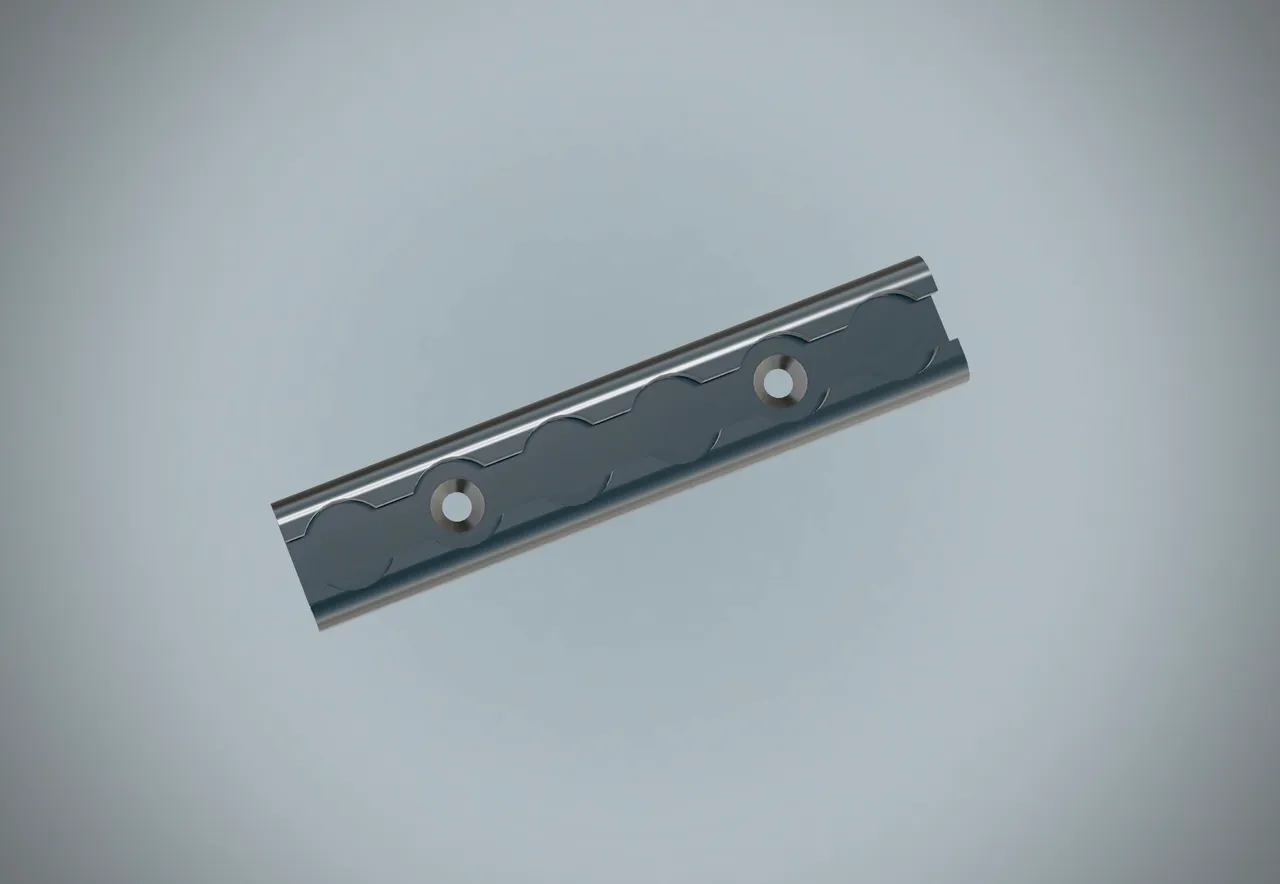 L Track - 6 inch section by vidision | Download free STL model ...