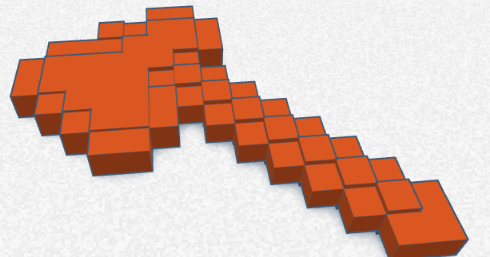 Minecraft Axe (With pixelated texture) by YourVeryWorstNightmare13 ...