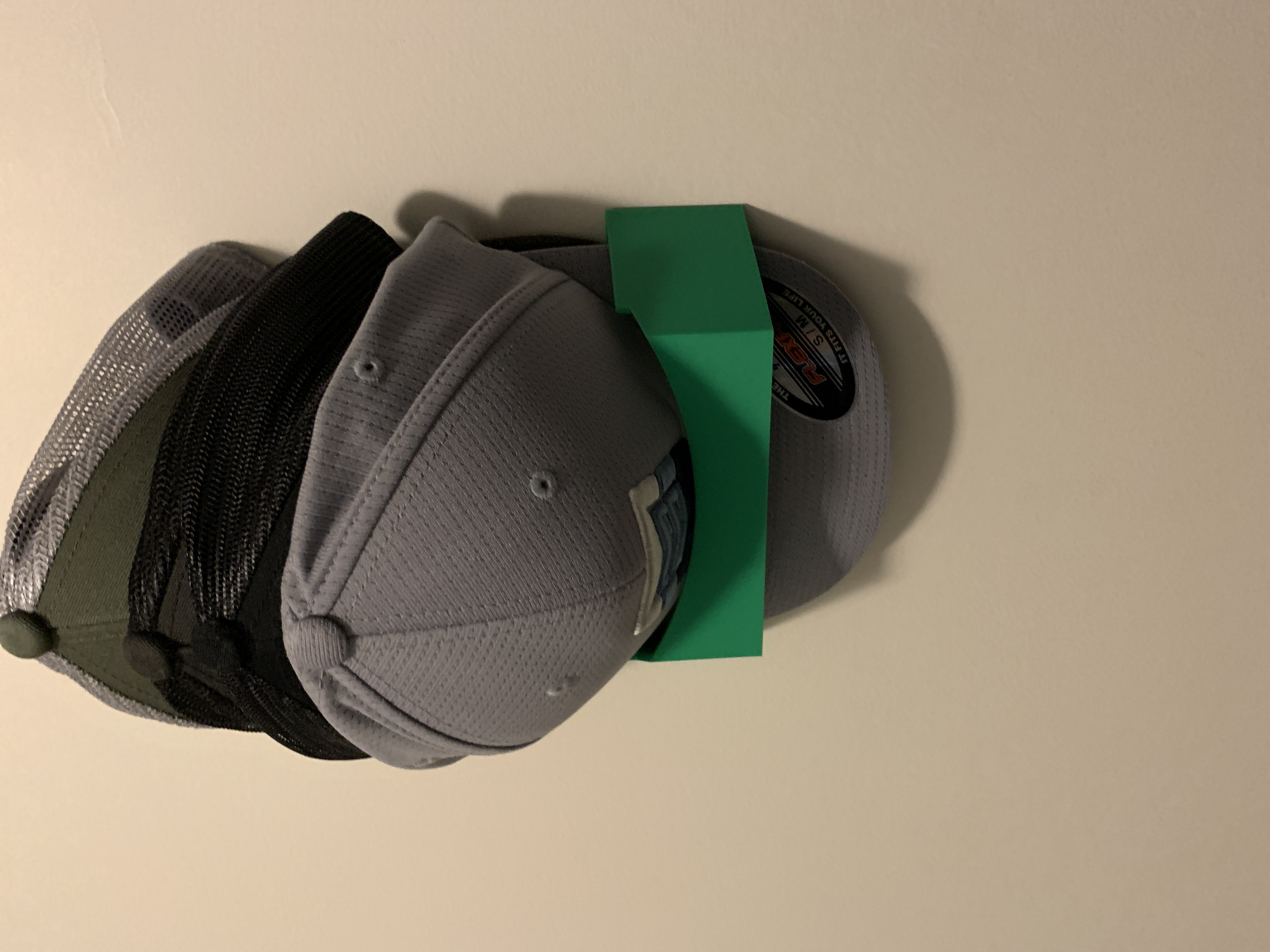 Multi Hat Wall Rack by Vincent Cioffi | Download free STL model ...
