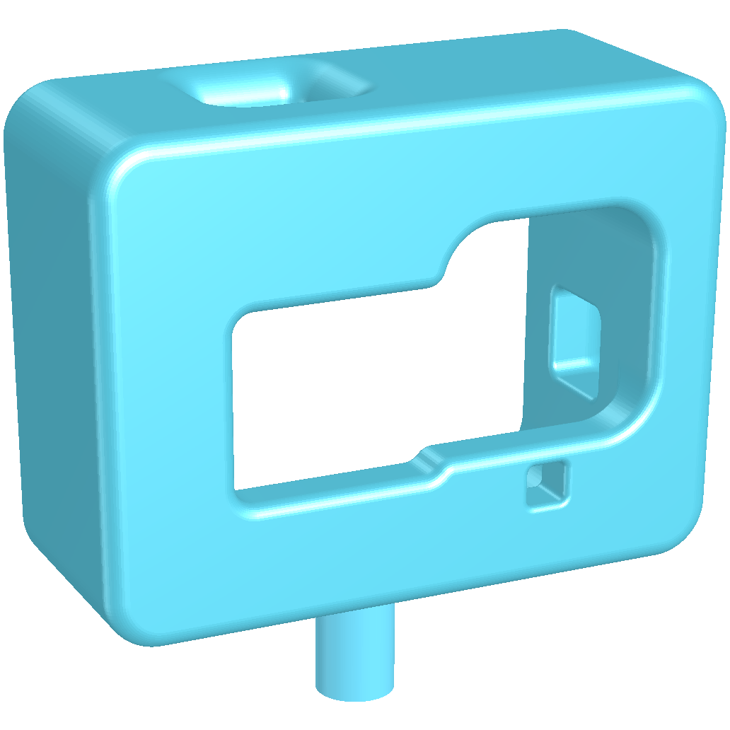 XRP Robotics kit Gopro Holder by R-0-T-0 | Download free STL model ...