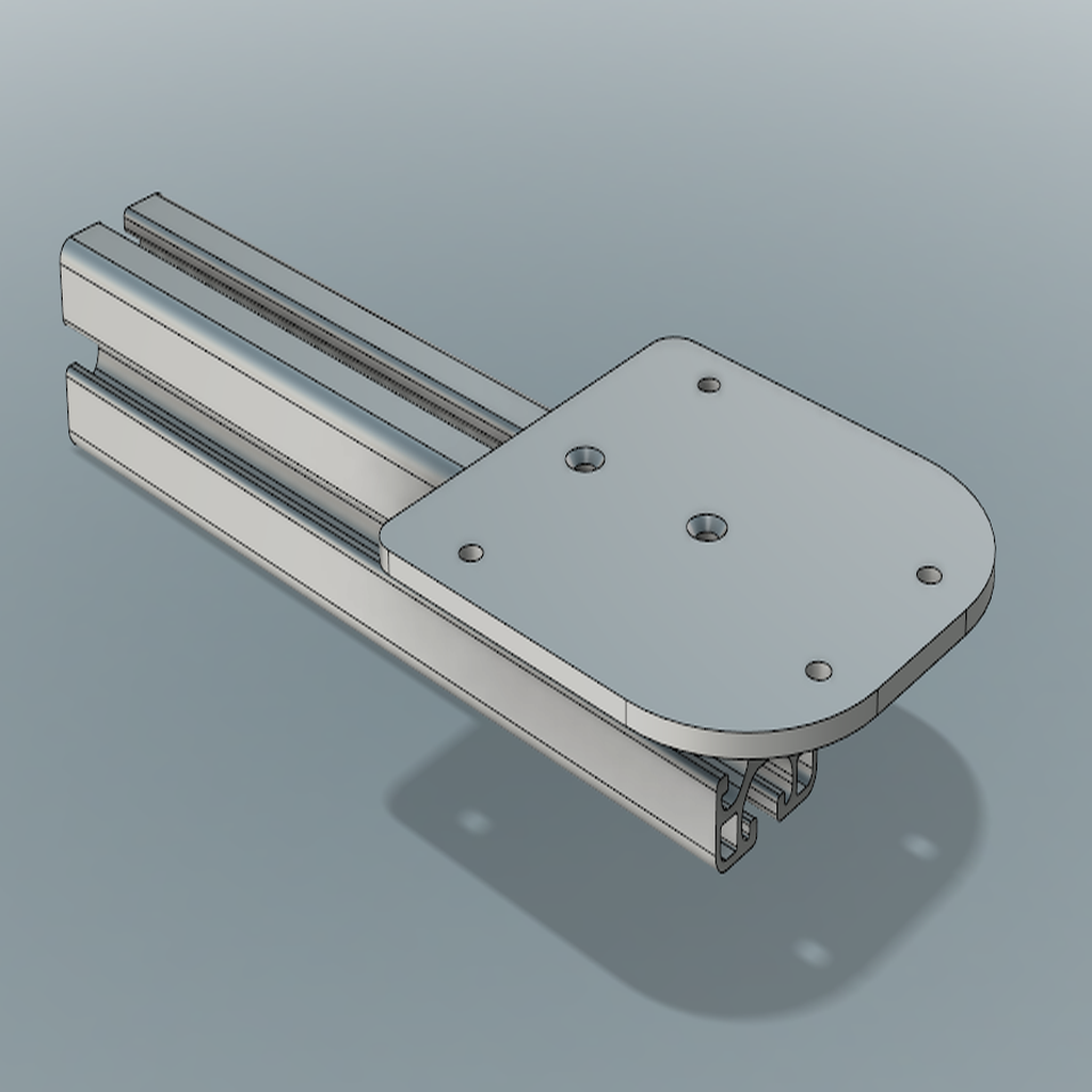 WinWing Super Libra Stick Base Mounting Plate by MikeHotelEcho ...