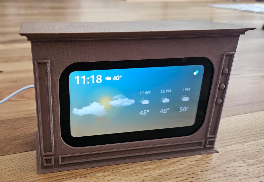 RETRO TV FOR ECHO SHOW 5 3RD GEN. by cabbage63 | Download free STL ...
