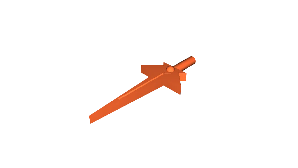 Lego Sword by ThR33VaN | Download free STL model | Printables.com