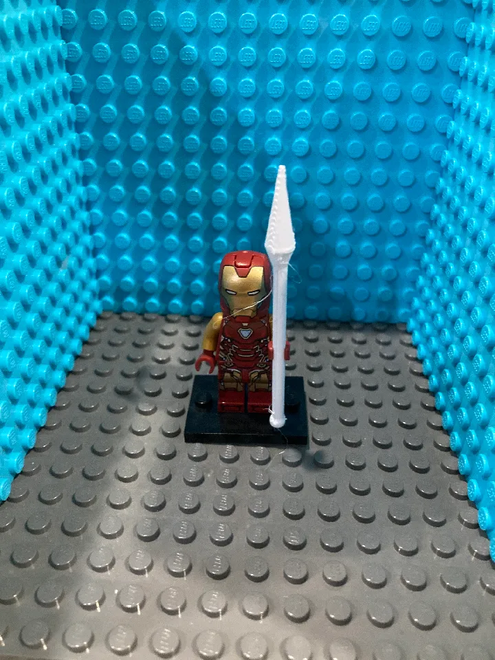 Lego spear by ThR33VaN | Download free STL model | Printables.com