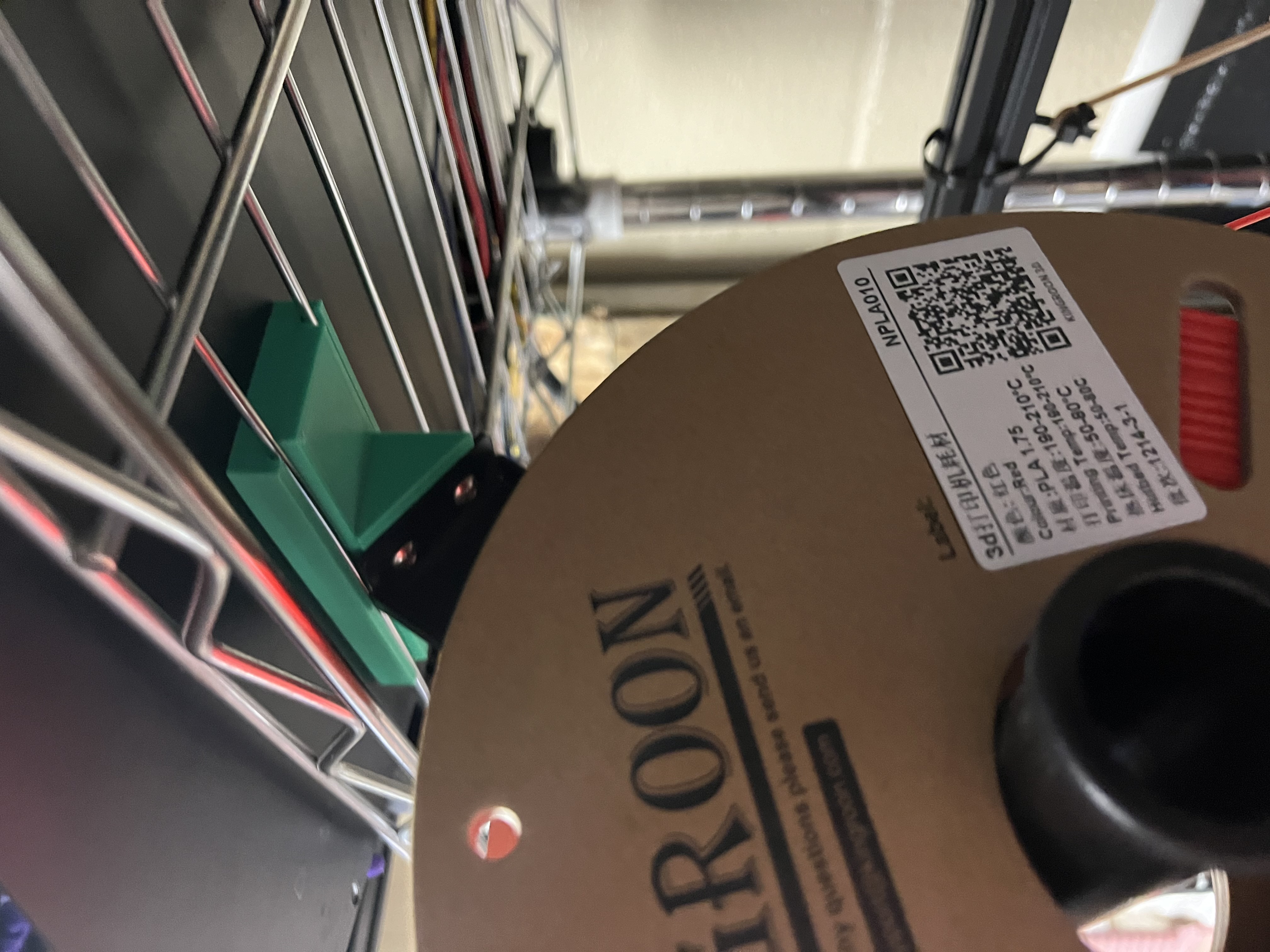 wire shelf spool holder v2 by that guy makes | Download free STL model ...