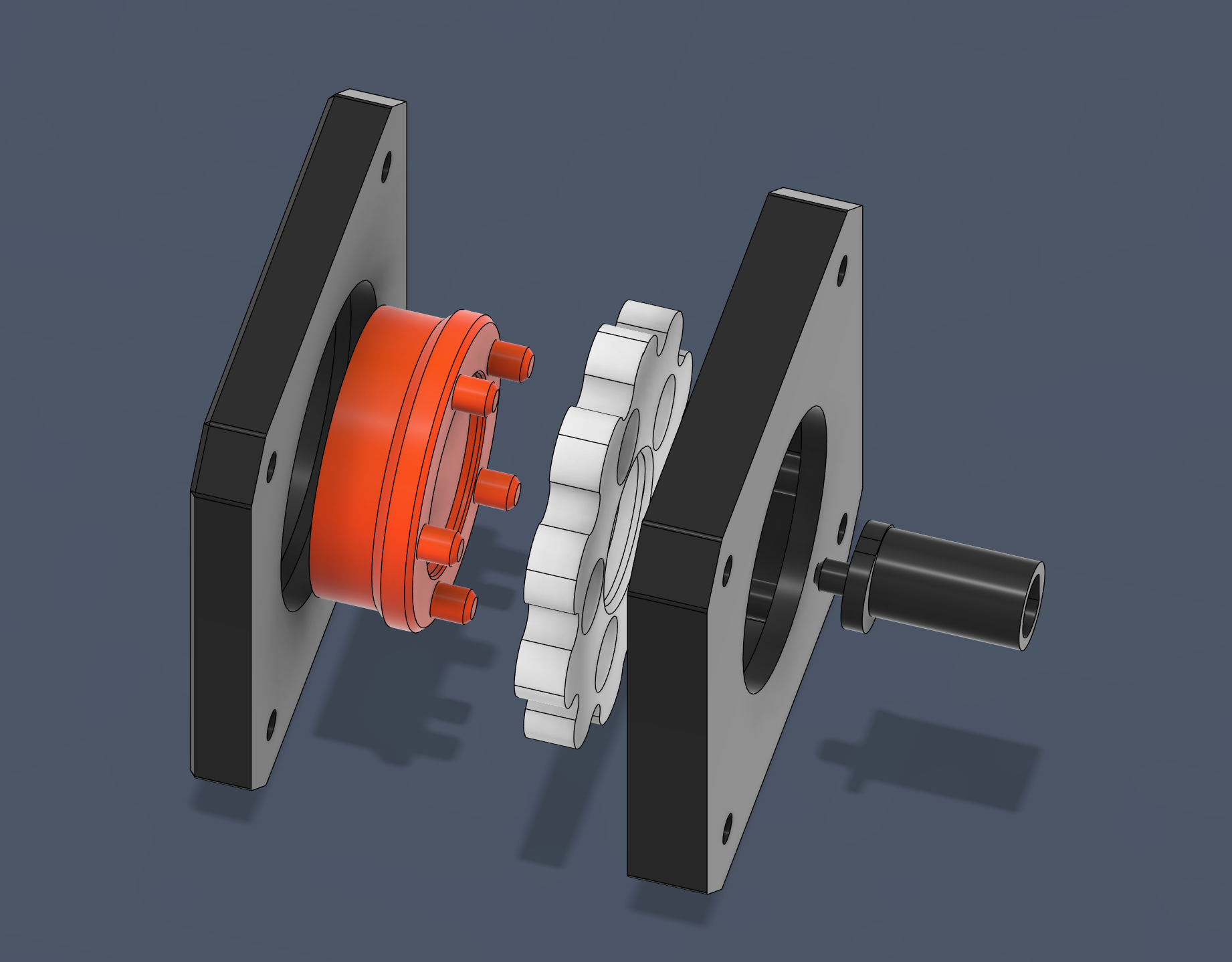 Stepper Motor Cycloidal Drive by Magmabow | Download free STL model ...